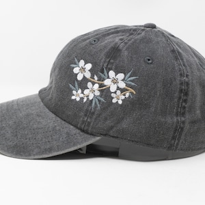 Flower Embroidered Baseball Cap With Seasonal Holiday Theme Color ...