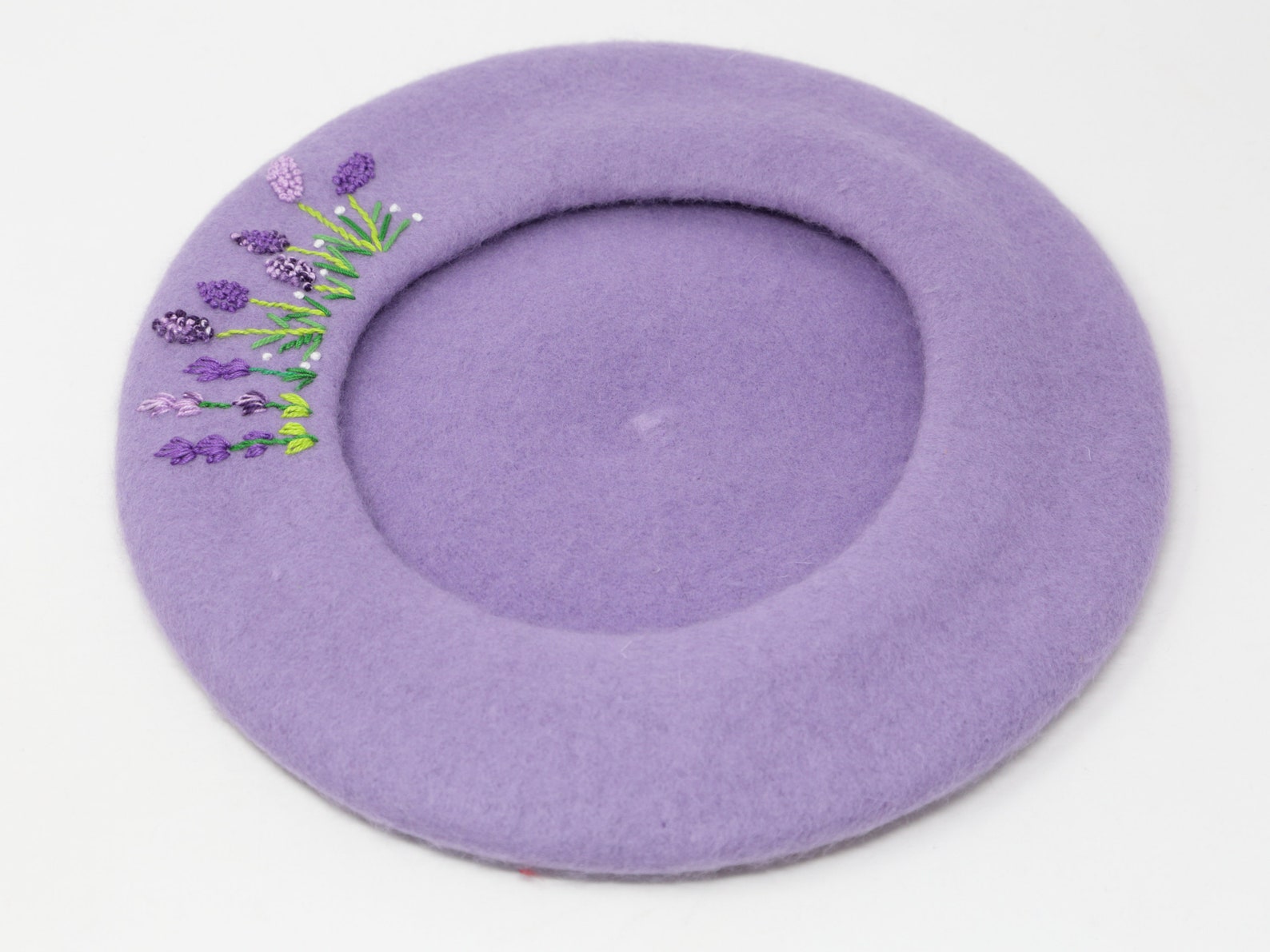 100% Wool Beret Hat Handmade Winter French Cap Hand - Etsy