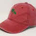 Monstera Embroidered Tropical Plant Green Leaf Baseball Cap - Etsy