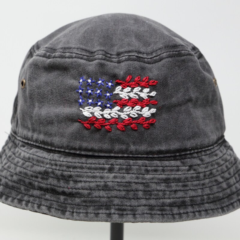 Bucket Hat 4th July - Etsy
