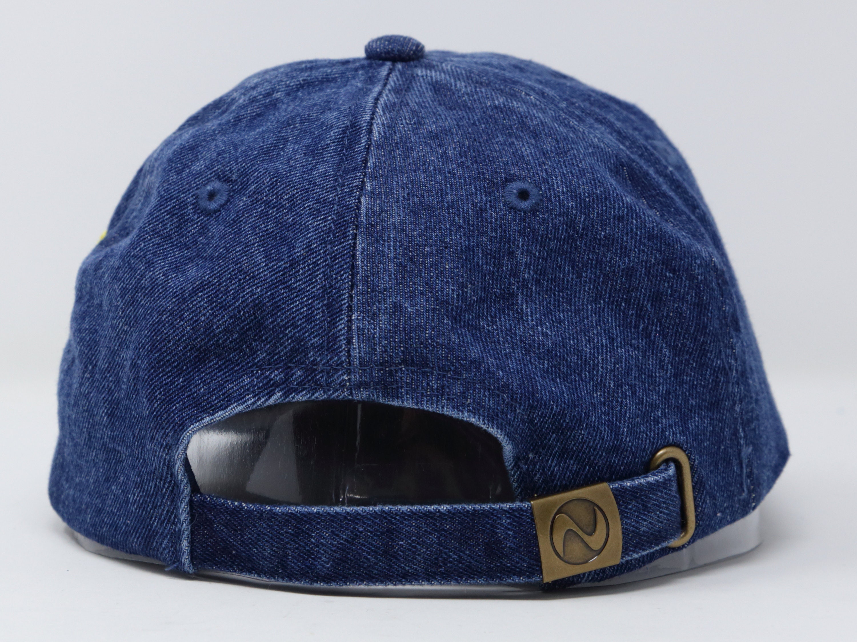 Hand Embroidered Flower Demin Jean Cotton Baseball Cap Hand | Etsy