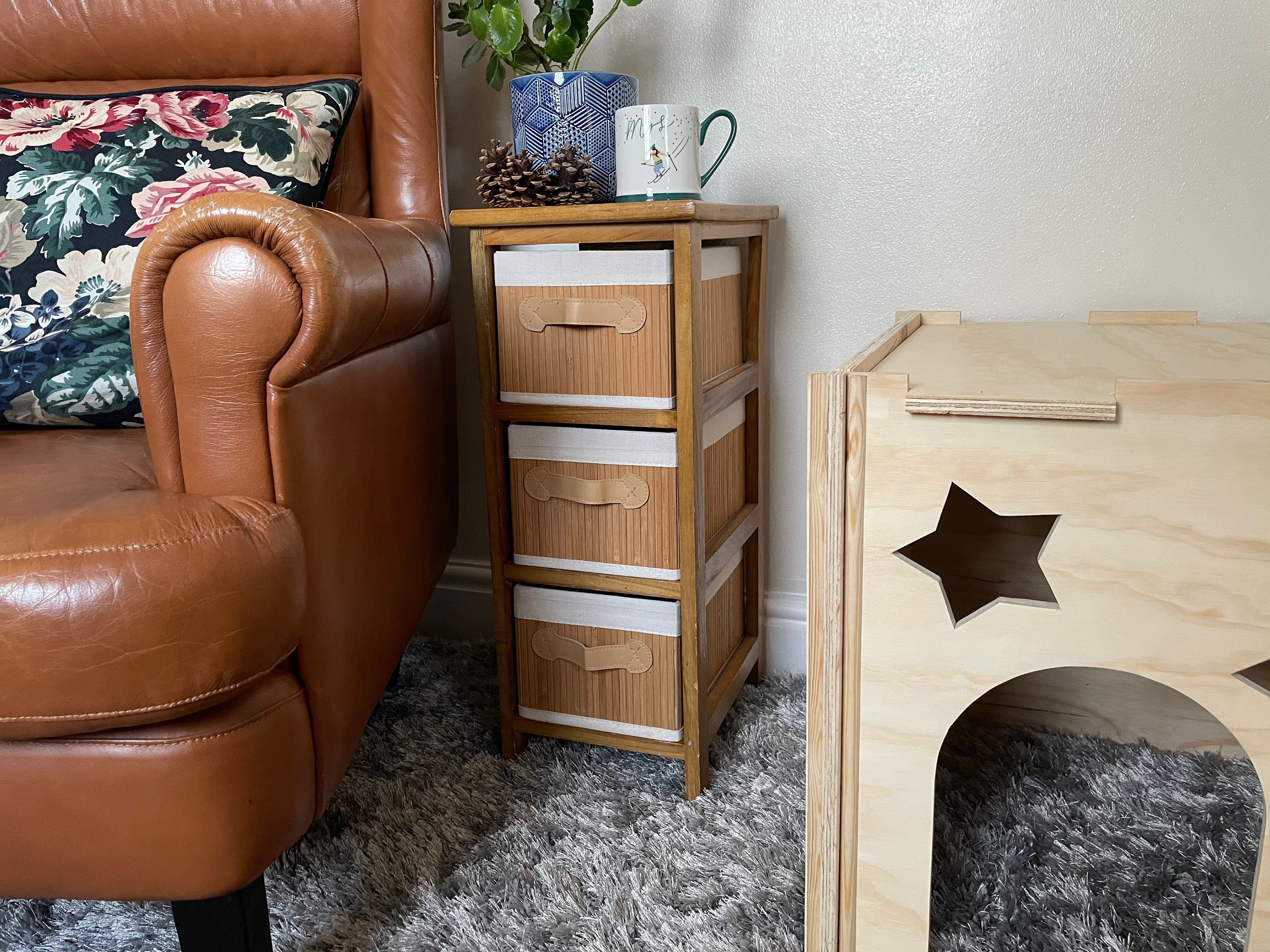 Bunny Hideaway Castle and Fort for Rabbits Guinea Pigs and | Etsy UK