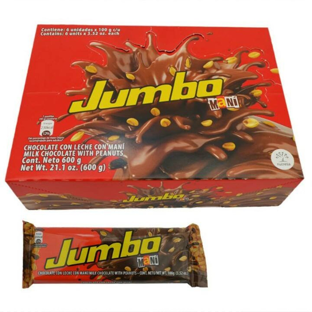 Colombian Jumbo Milk Chocolate With Penaut - Etsy