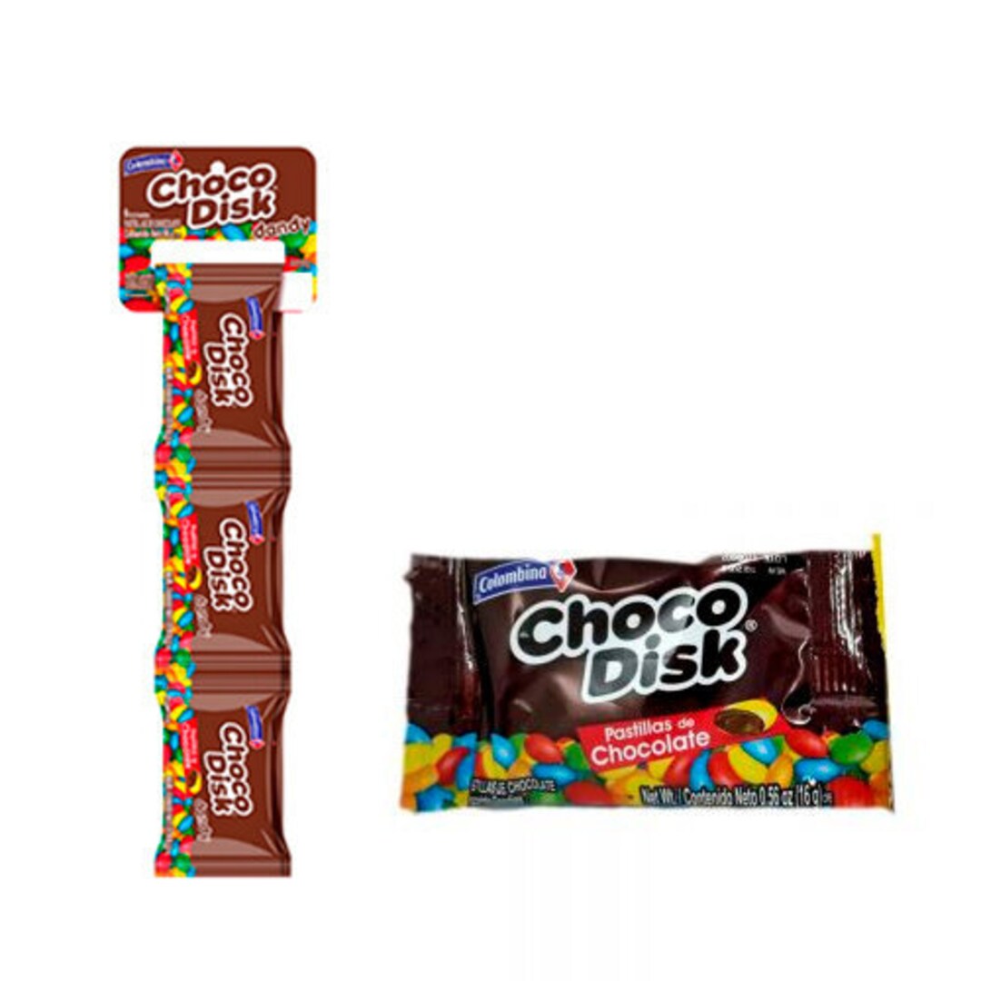 Colombian Chocolate Candies Chocodisk - Etsy