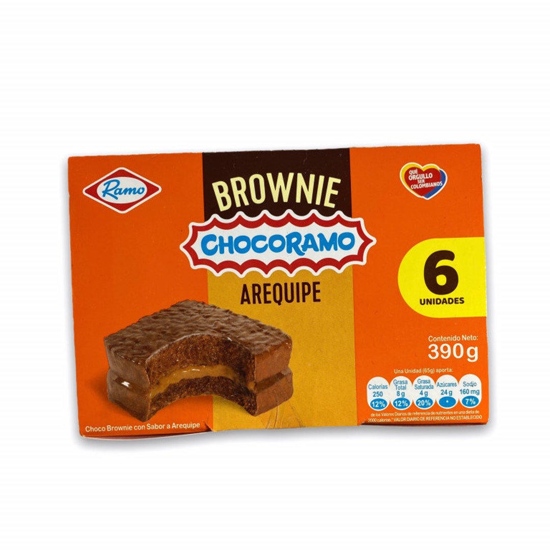 Colombian Ramo Chocoramo Brownie Chocolate Caramel Milk 6 Pack - Etsy