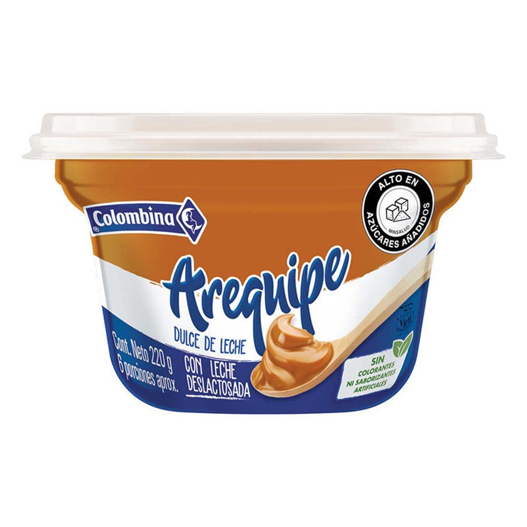 Colombian Caramel Spread Colombina 220g W/ Lactose Free Milk - Etsy