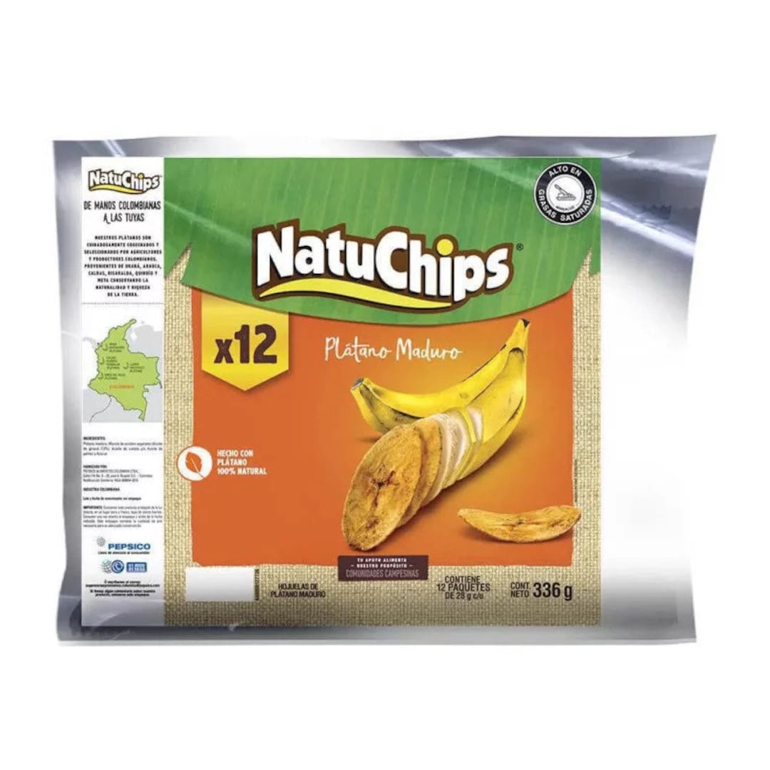 Colombian Natuchips Plantain Chips Pack - Etsy