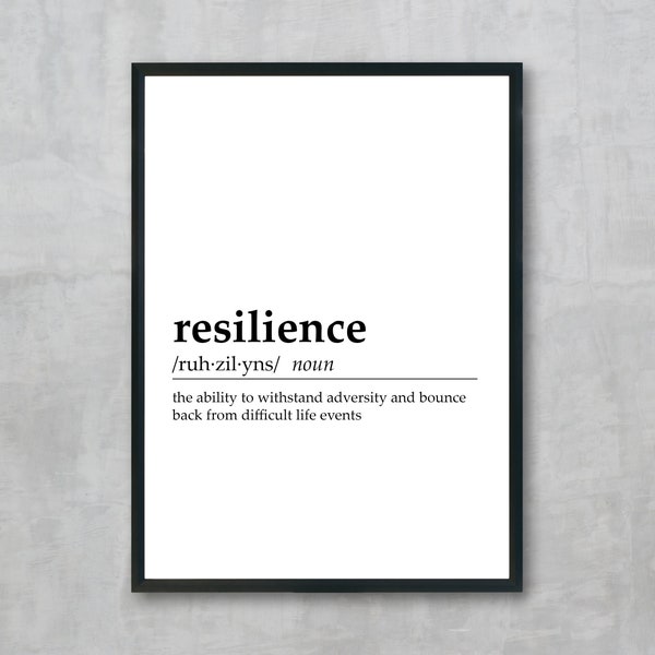 Resilience - Etsy