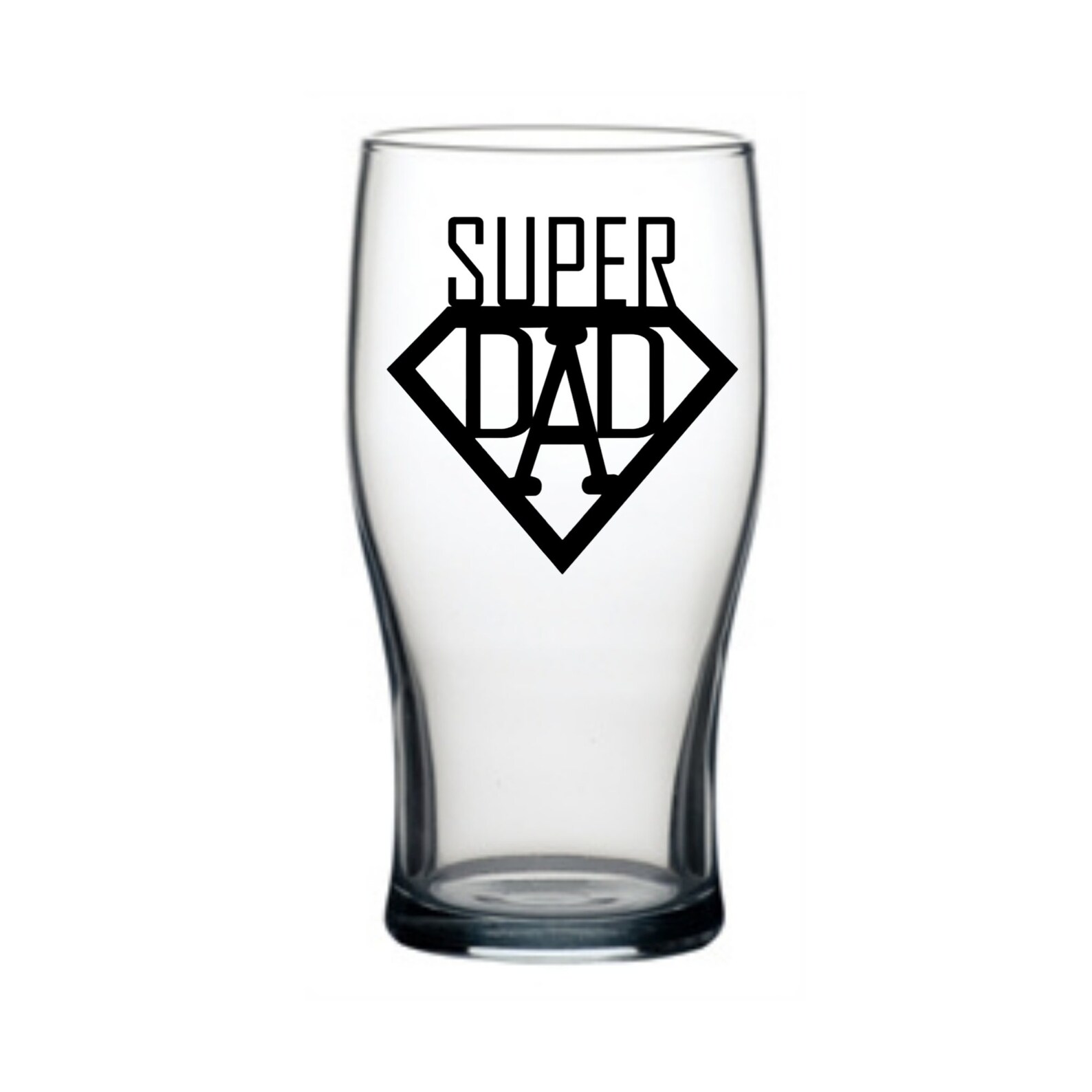 Super Dad Pint Glass Gift for Father Day Personalised Pint | Etsy UK