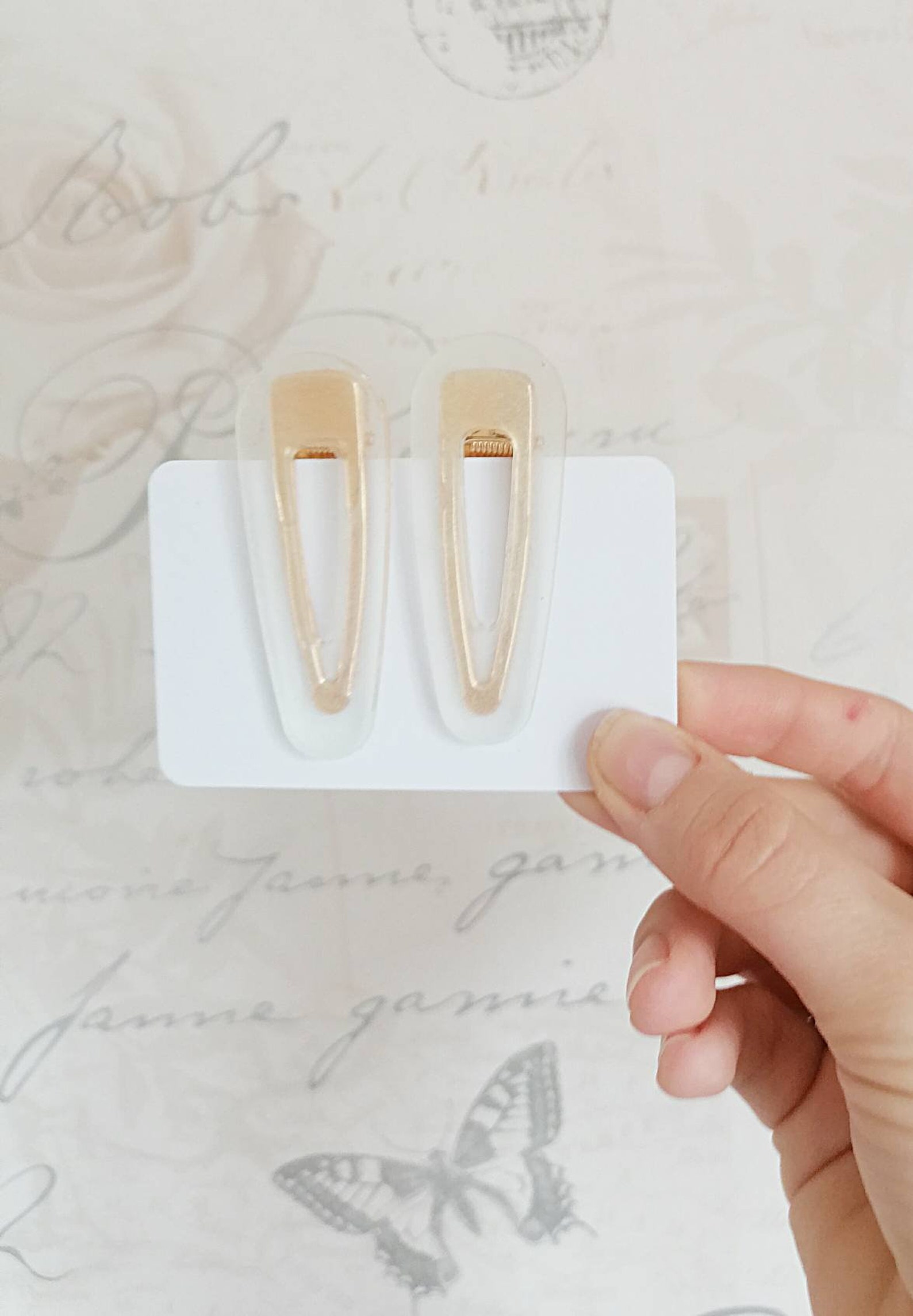 Glow in the Dark Hair Clip Barettes Set of 2 Hair Clips | Etsy UK