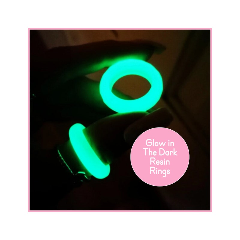 Glowing Couple Rings - Etsy