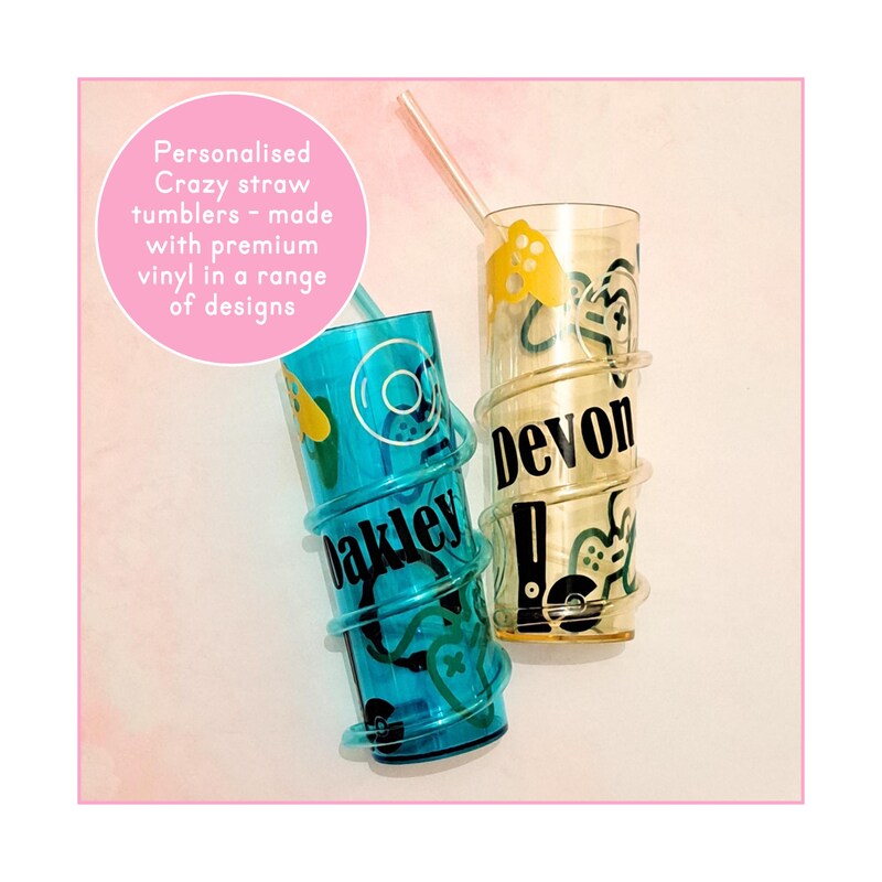 Plastic Cup Straw - Etsy