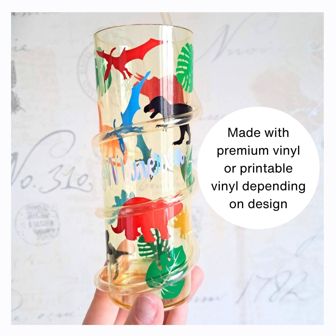 Personalized Crazy Straw Cup Tumbler Coloured Straw Wrapped - Etsy