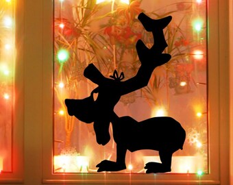 Grinch Window Silhouette - Etsy
