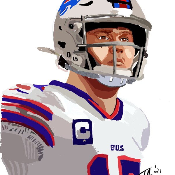 Josh Allen Shirt - Etsy