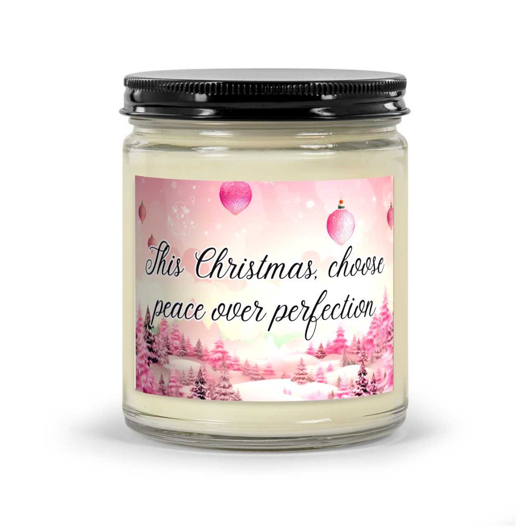 This Christmas, Choose Peace Over Perfection Scented Affirmation Candle ...
