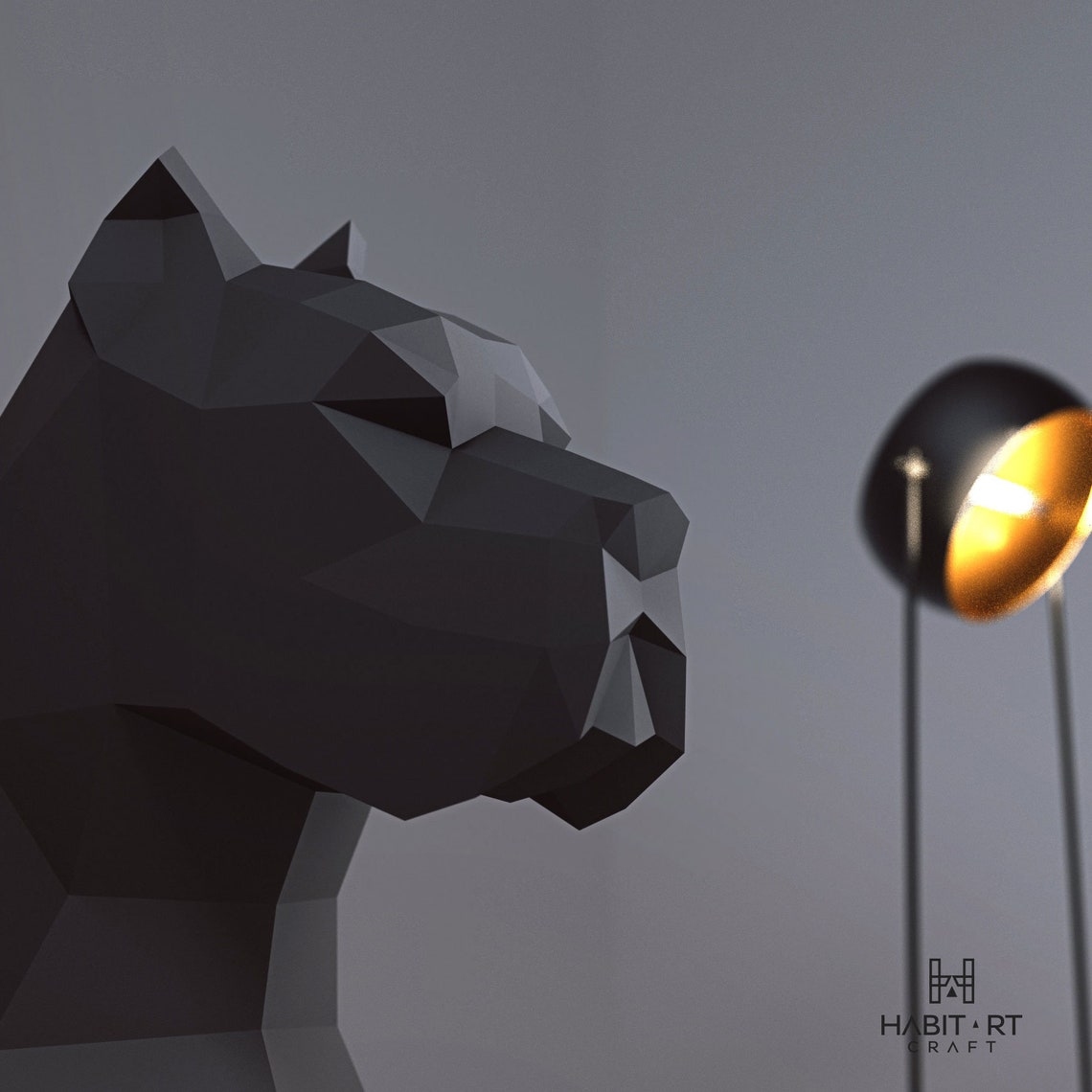 3d Giant Cane Corso Italiano Papercraft .pdf .svg Pattern, 3d Life ...