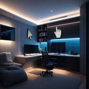 3d Pixel Retro Mouse Cursor Papercraft Wall Decor .pdf .svg . 3d Arrow ...