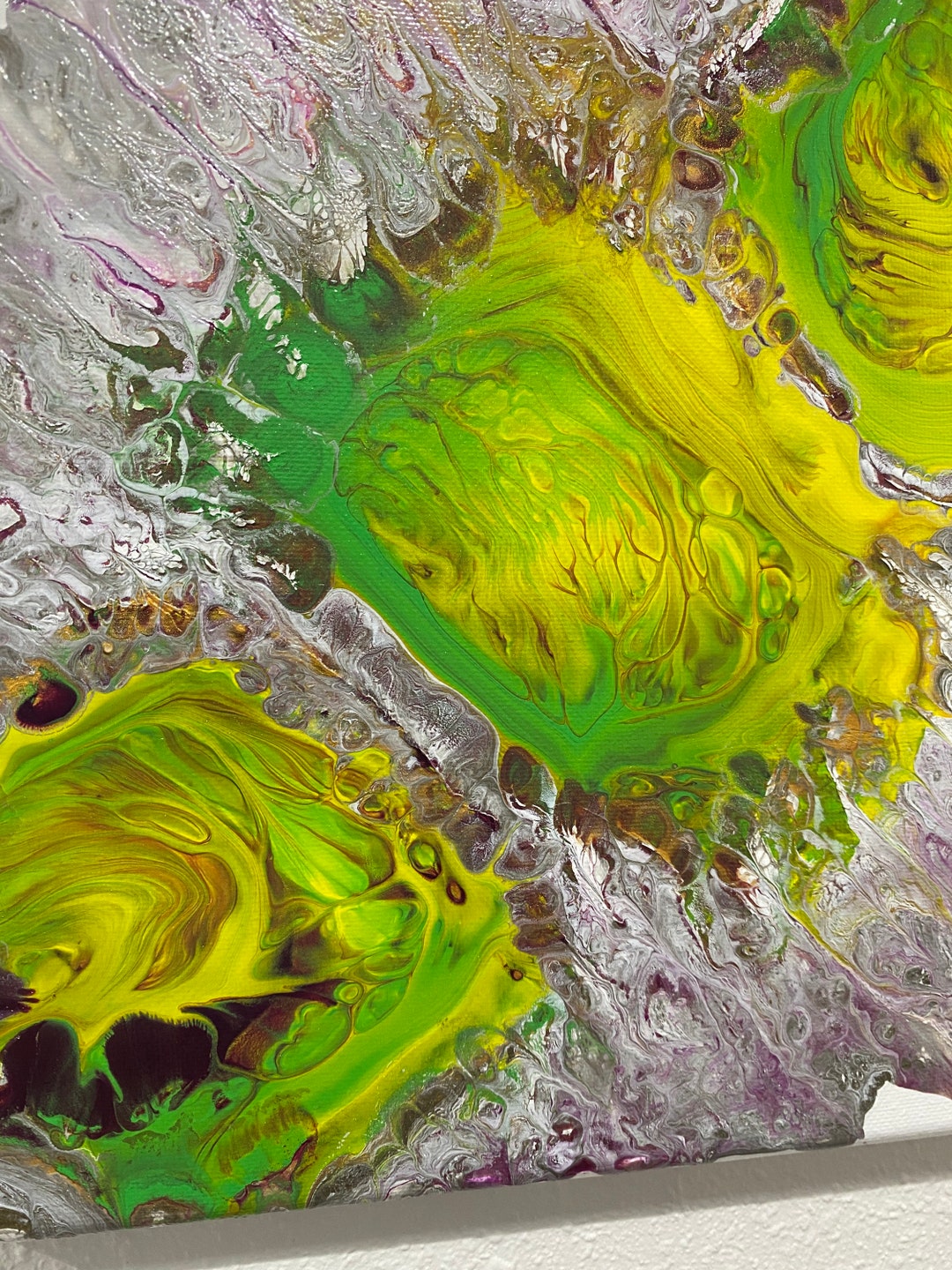 Neon Green, Yellow and Copper Spirals 10-100 - Etsy
