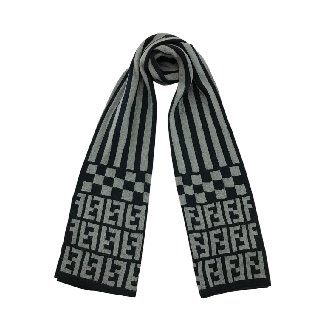 Vintage Fendi Scarf Roma Italia Fendi Wool Scarf Vintage Fendi Wool ...