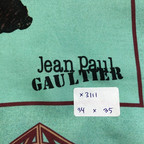 Vintage Jean Paul Gaultier Silk Scarf, Gaultier Homme… - Gem