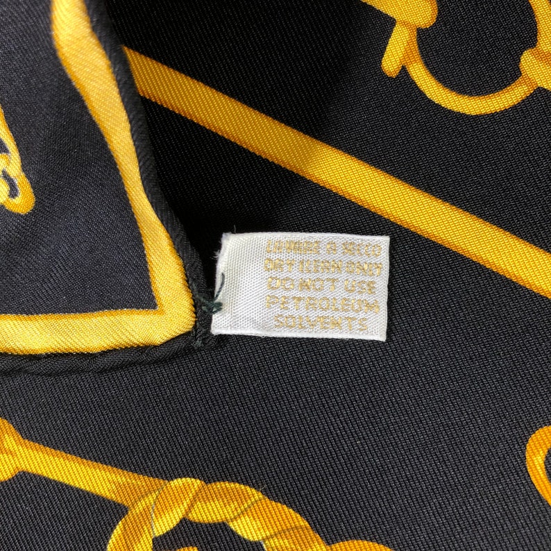 Vintage Gucci Silk Scarf Gucci Silk Muffler Gucci Neck Scarf - Etsy