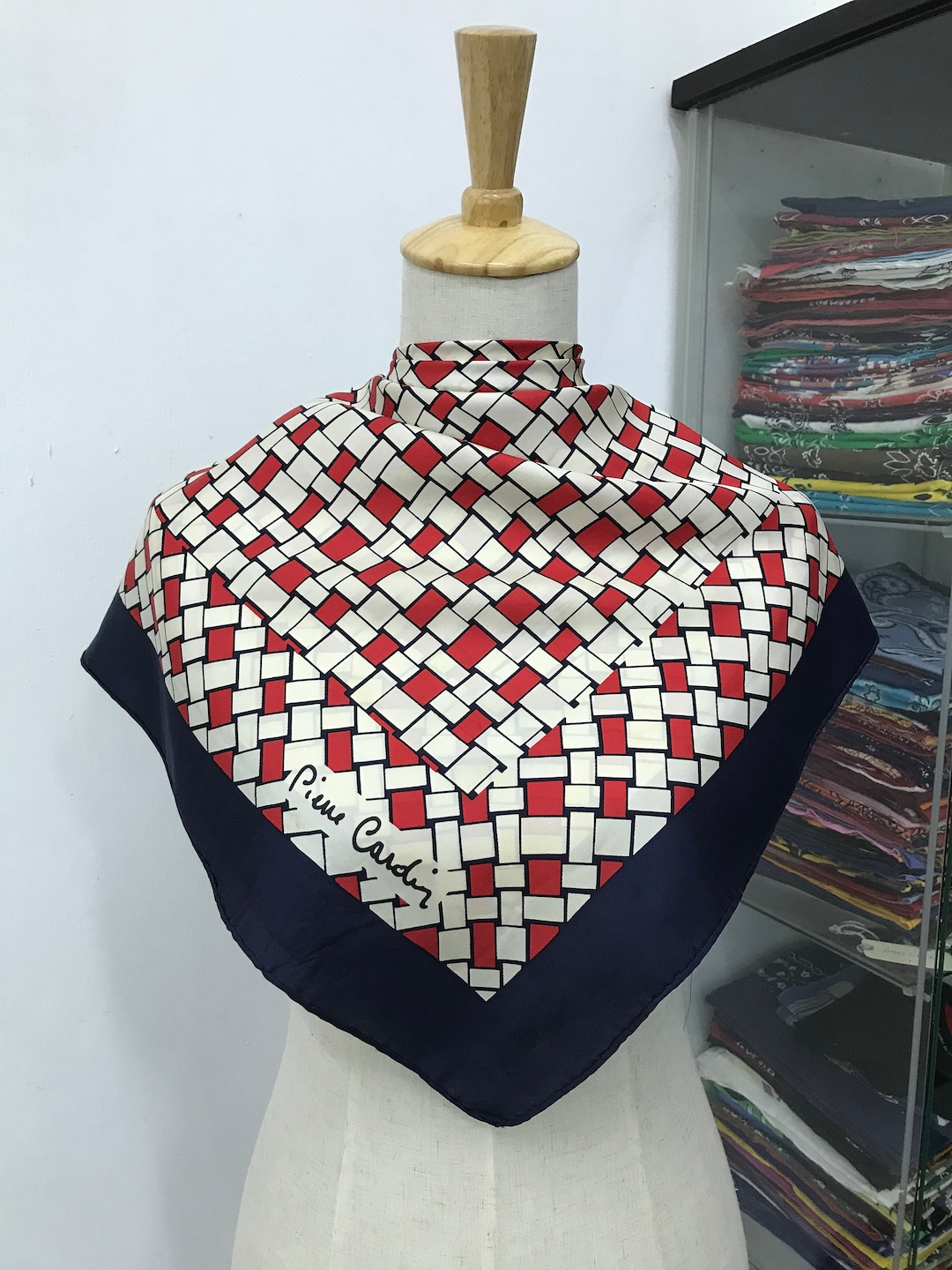 Vintage Pierre Cardin Silk Scarf, Pierre Cardin Square Scarf, Vintage ...