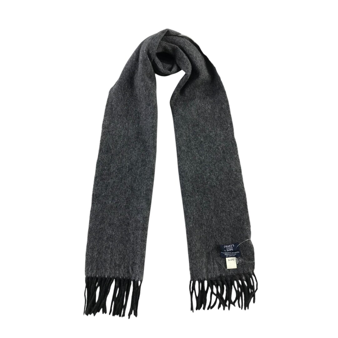 Vintage Drakes Scarf Muffler Drakes Multicolor Muffler Vintage Wool ...