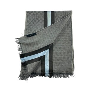 Gucci Scarf Muffler, Vintage Gucci Wool Scarf, Gucci Winter Neck ...