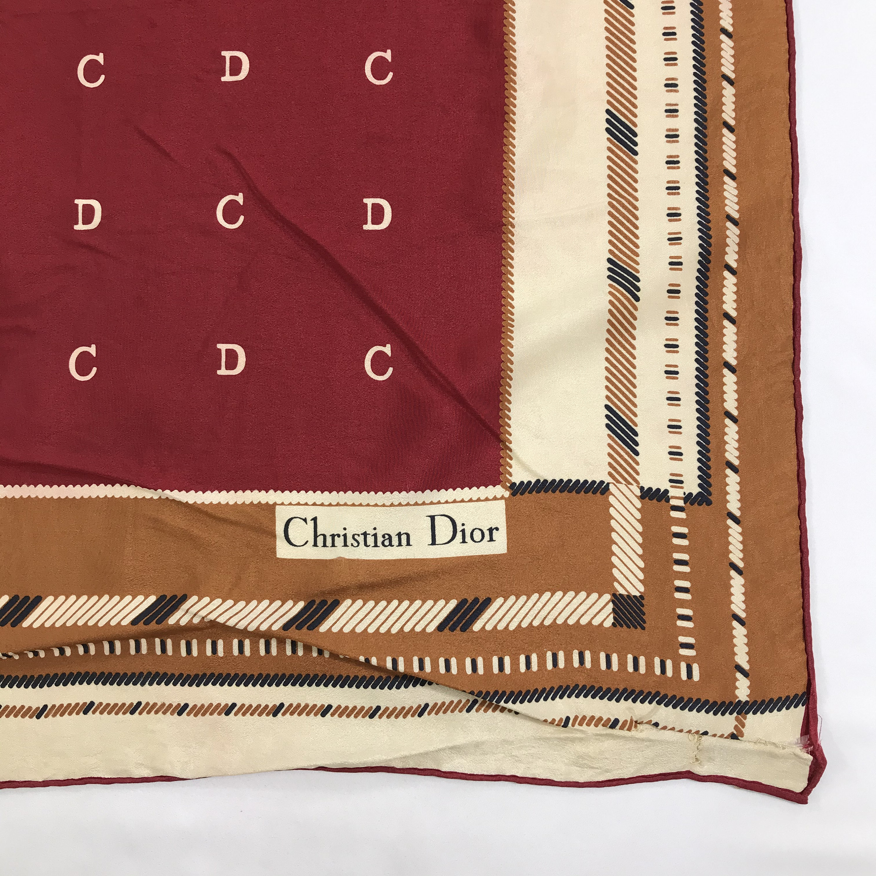 Vintage Christian Dior Silk Scarf Christian Dior Shawl Dior - Etsy