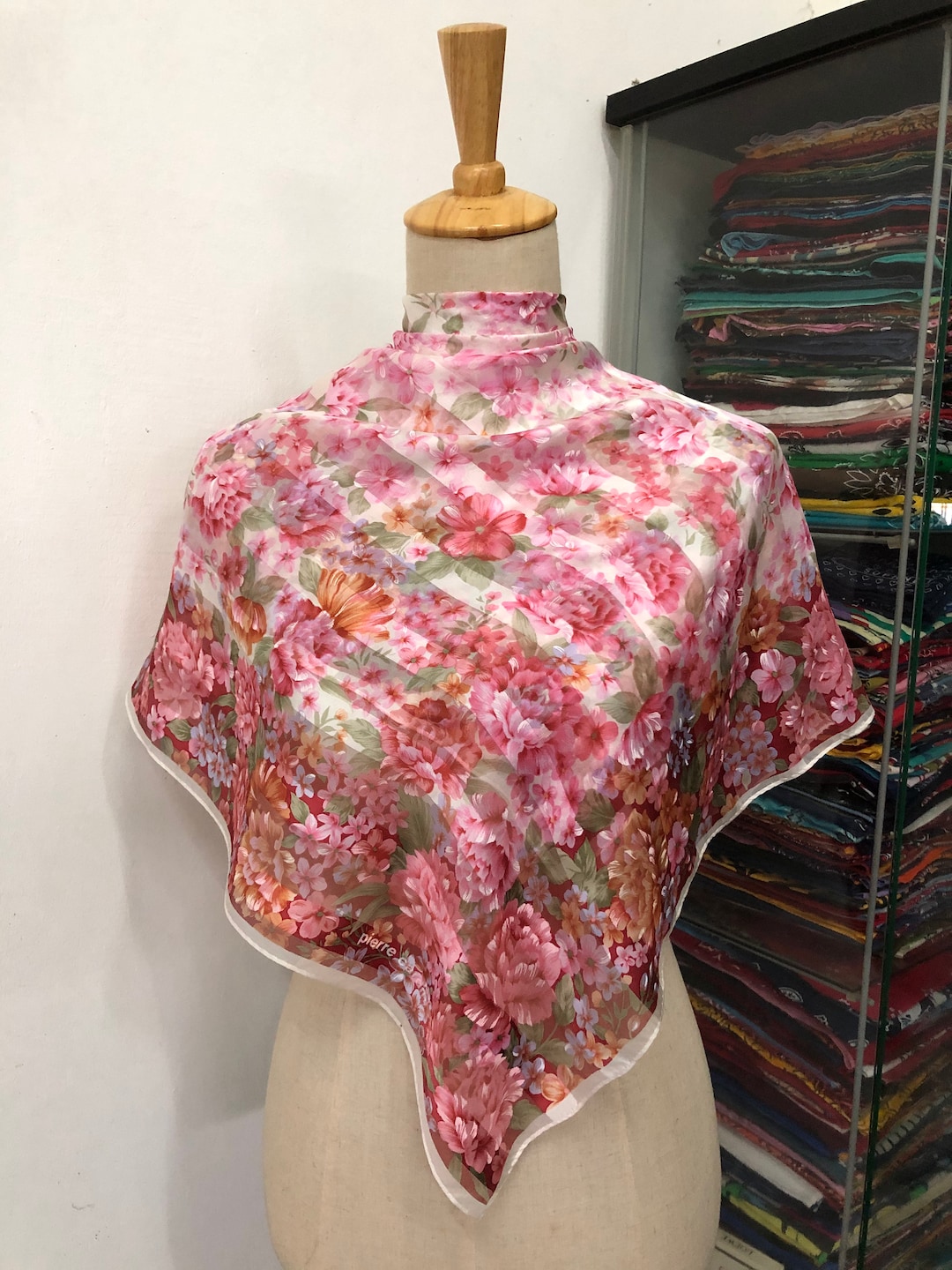 Vintage Pierre Cardin Silk Scarf, Pierre Cardin Square Scarf, Vintage ...