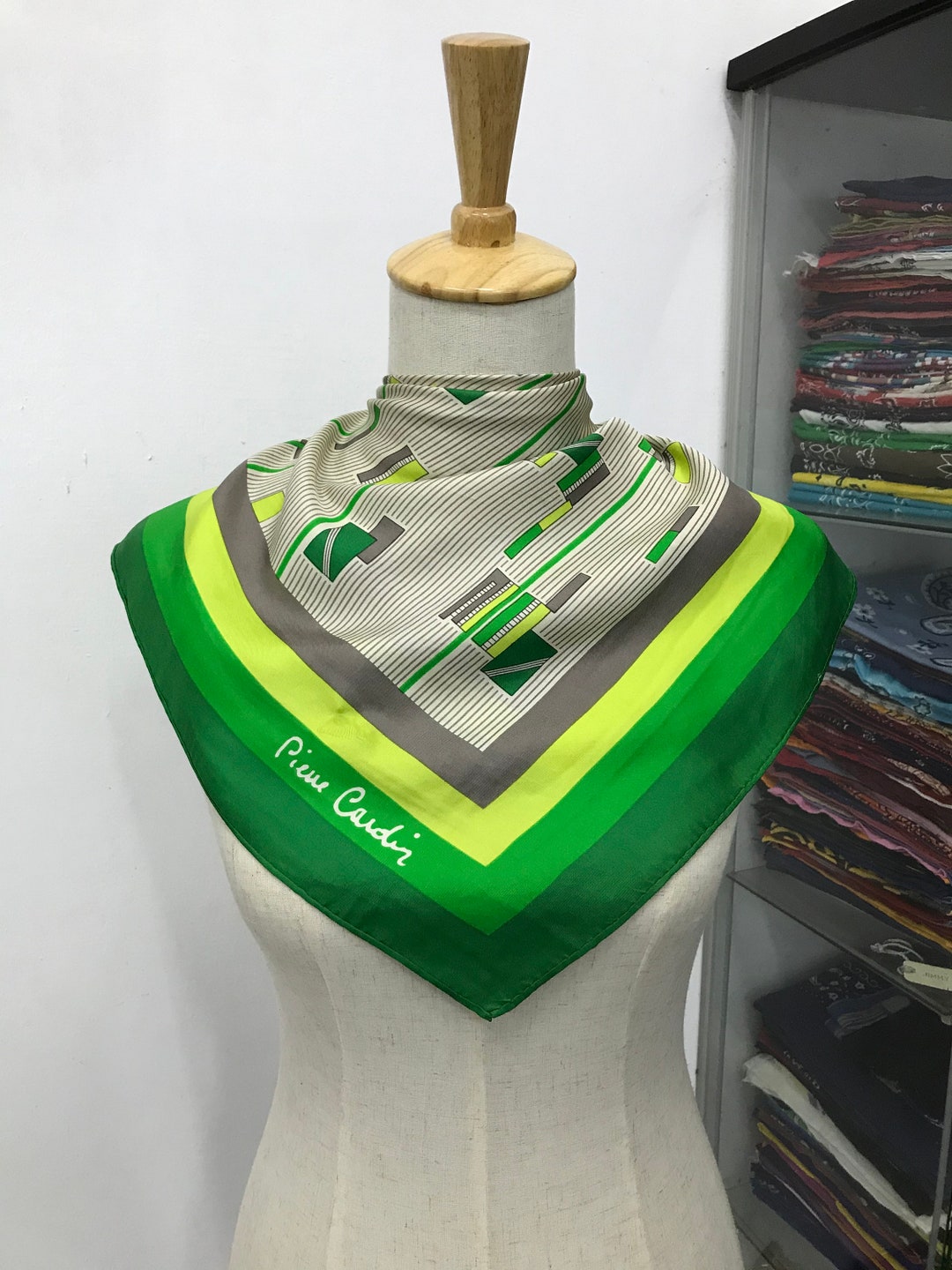 Vintage Pierre Cardin Silk Scarf, Pierre Cardin Square Scarf, Vintage ...