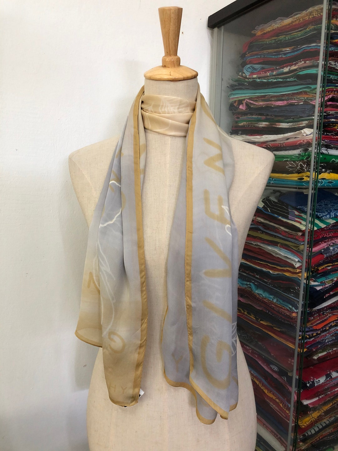 Vintage Givenchy Silk Scarf Givenchy Neck Scarf Givenchy Silk - Etsy Sweden
