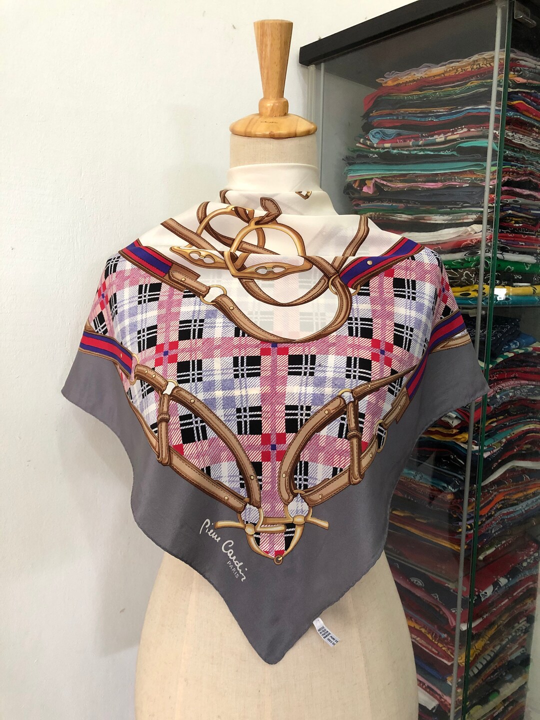 Vintage Pierre Cardin Silk Scarf, Pierre Cardin Square Scarf, Vintage ...