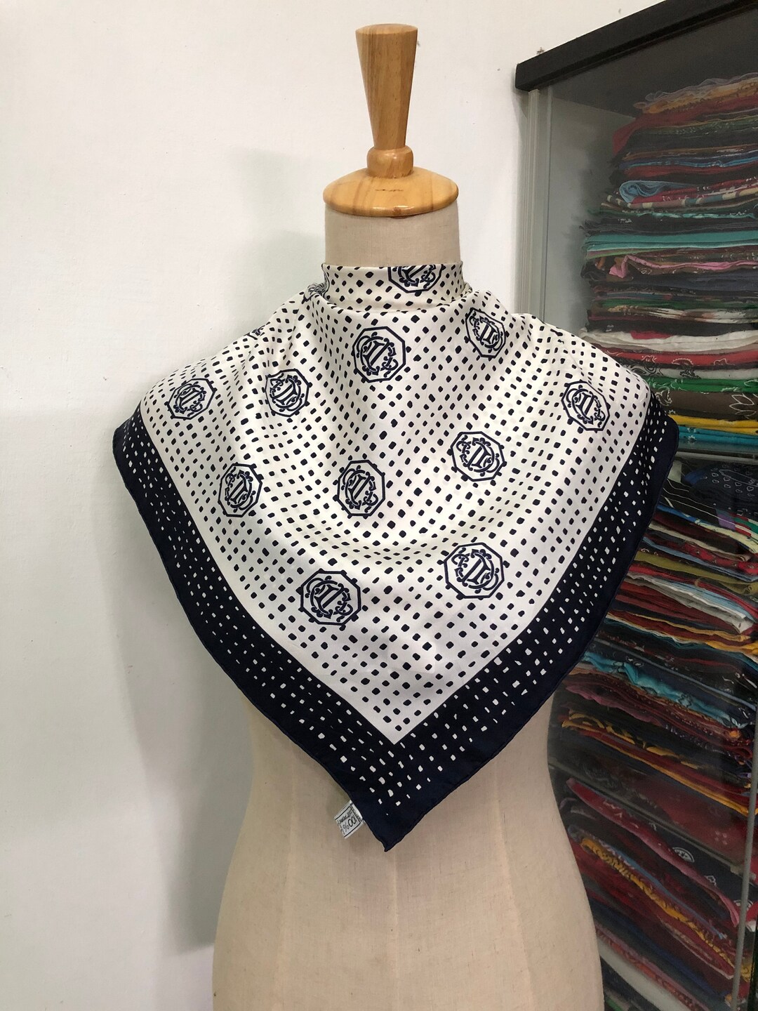 Vintage Christian Dior Silk Scarf Christian Dior Shawl Dior Silk ...