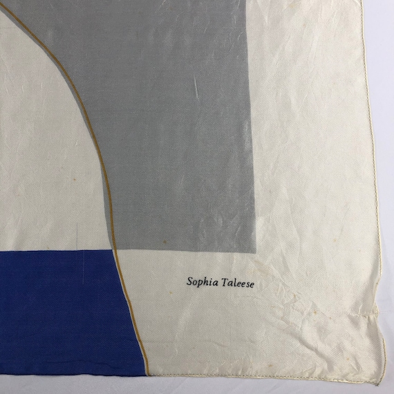 Vintage Sophia Taleese Silk Scarf, Vintage Silk Neck … - Gem