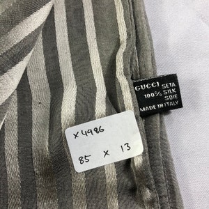 Vintage Gucci Silk Scarf Gucci Silk Muffler Gucci Neck Scarf Gucci ...