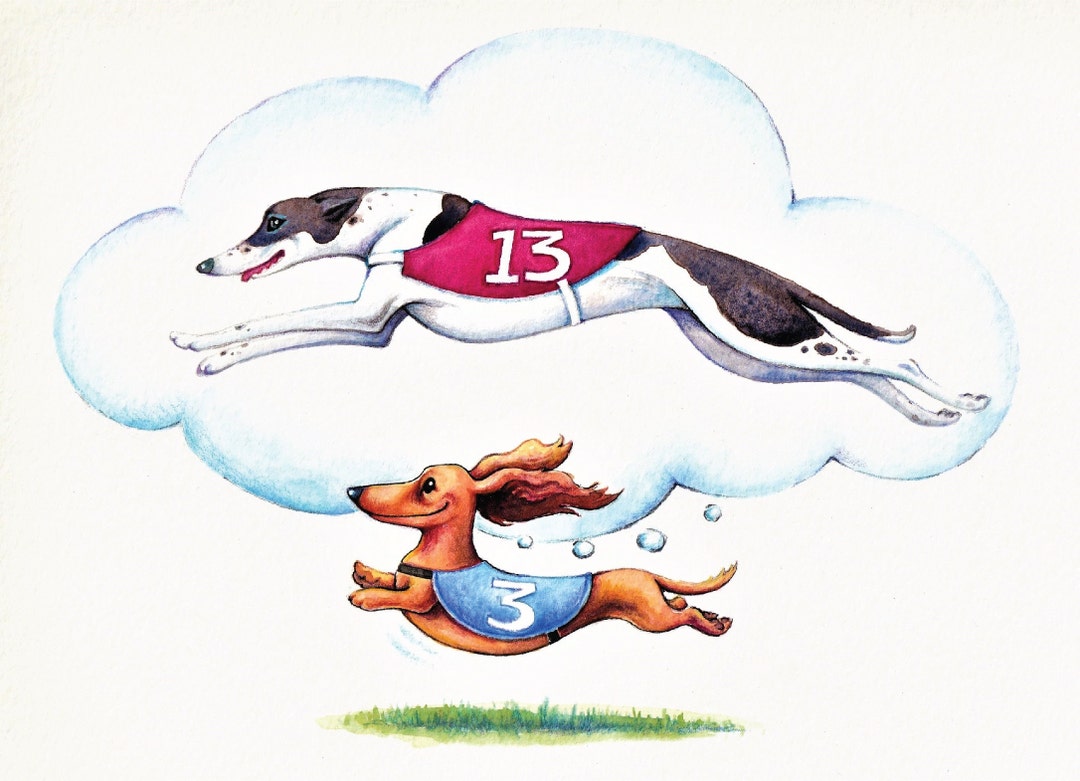 A Dashing Hound - Etsy