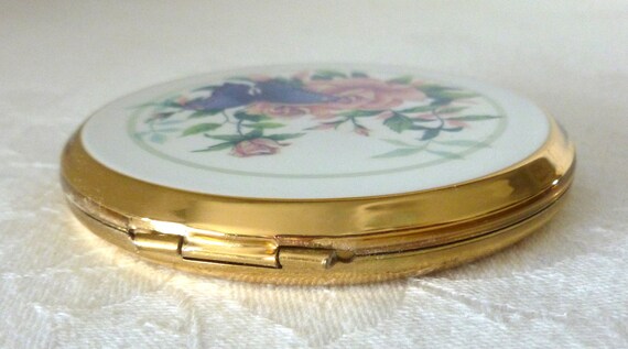 Vintage Stratton Mini Convertible Powder Compact with… - Gem