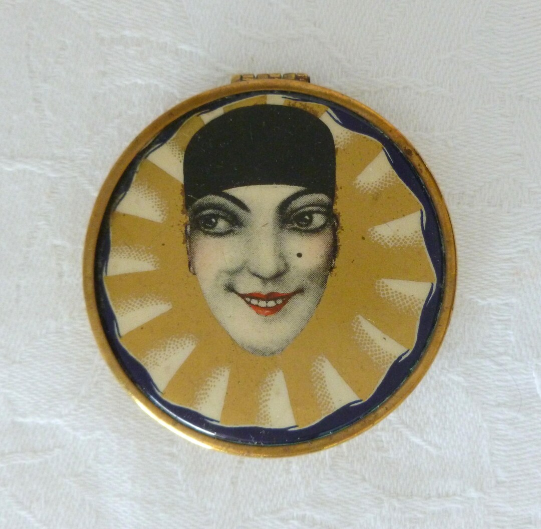 Rare Tokalon Petalia Pierrot Compact Designed by Rene Lalique - Etsy