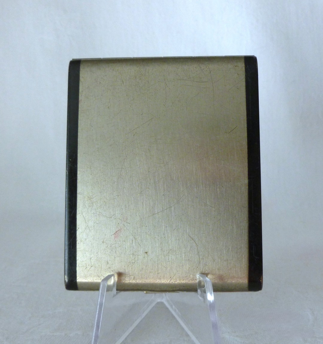 Slimline Art Deco Powder Compact - Etsy