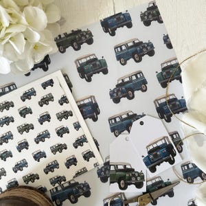 Land Rover Wrapping Paper - Etsy
