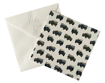 Land Rover Birthday Card SFB Illustration - Etsy UK