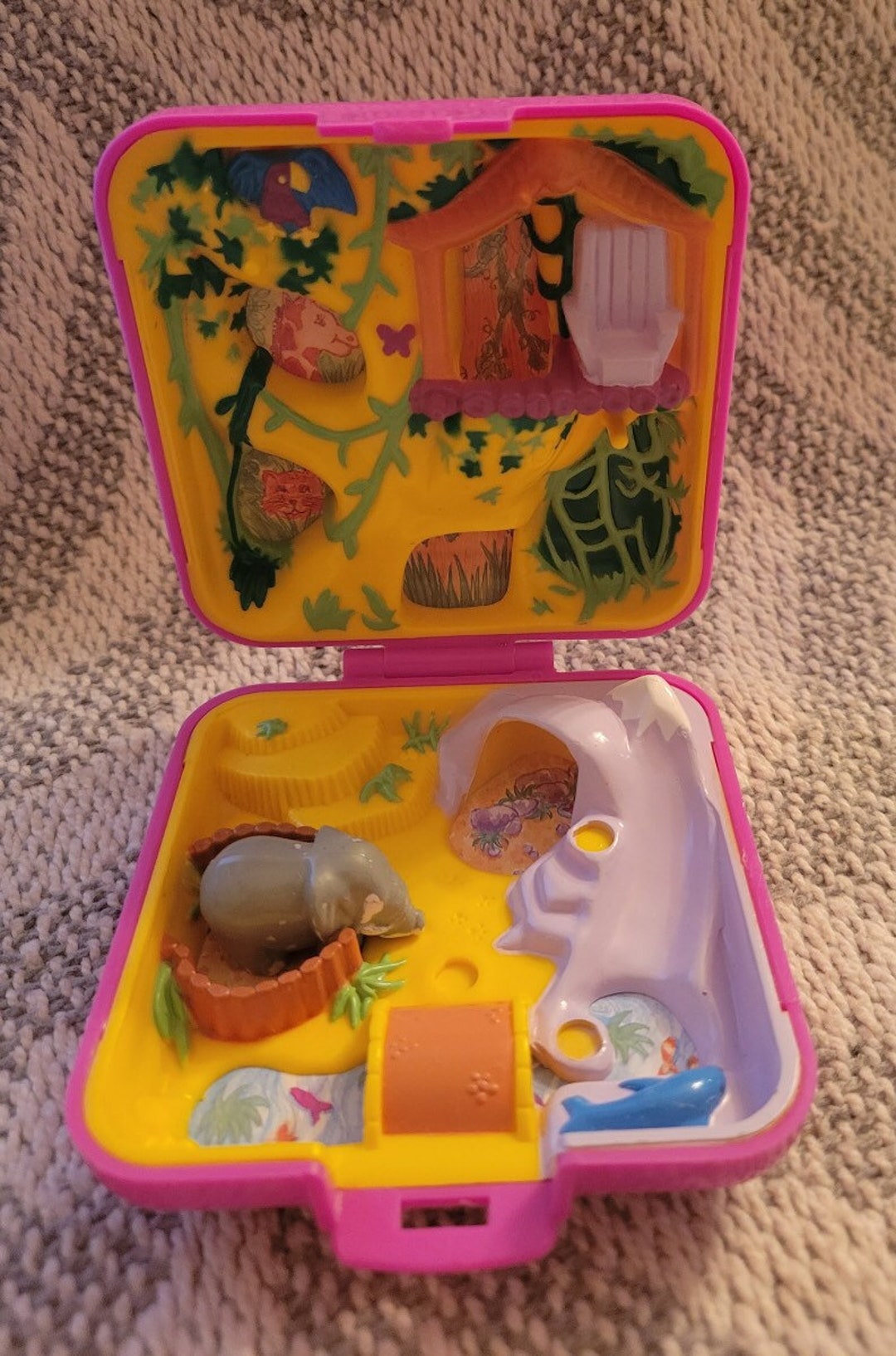Vintage Polly Pocket Zoo! 1989! by Bluebird! - Etsy