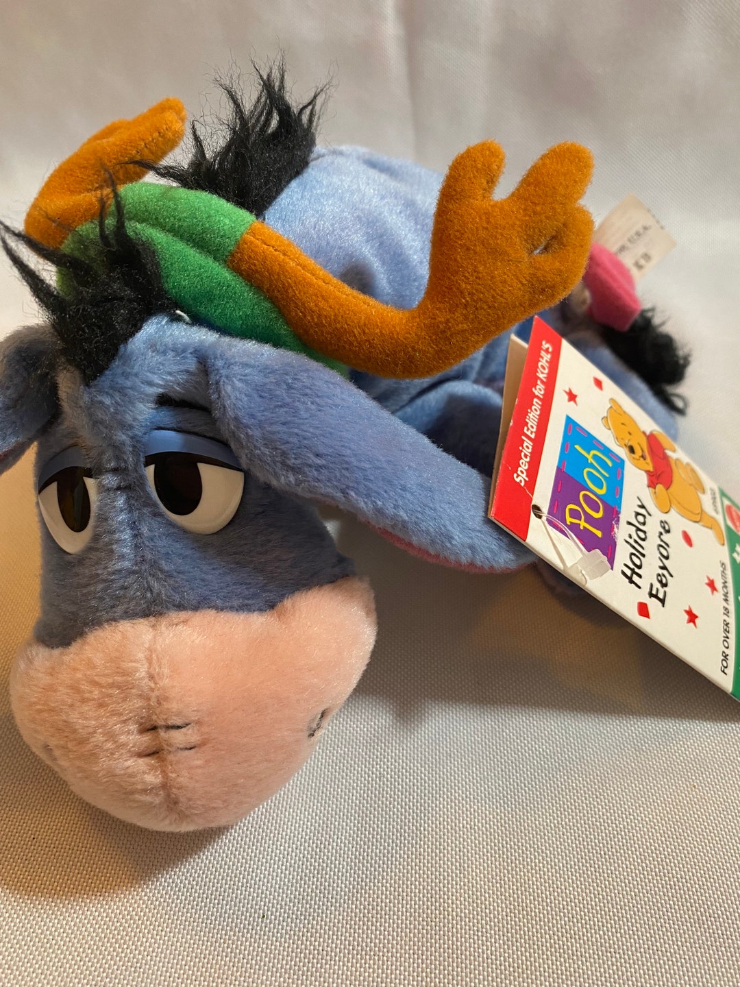 Eeyore Bean Bag Plushie W/original Tags Christmas Eeyore - Etsy