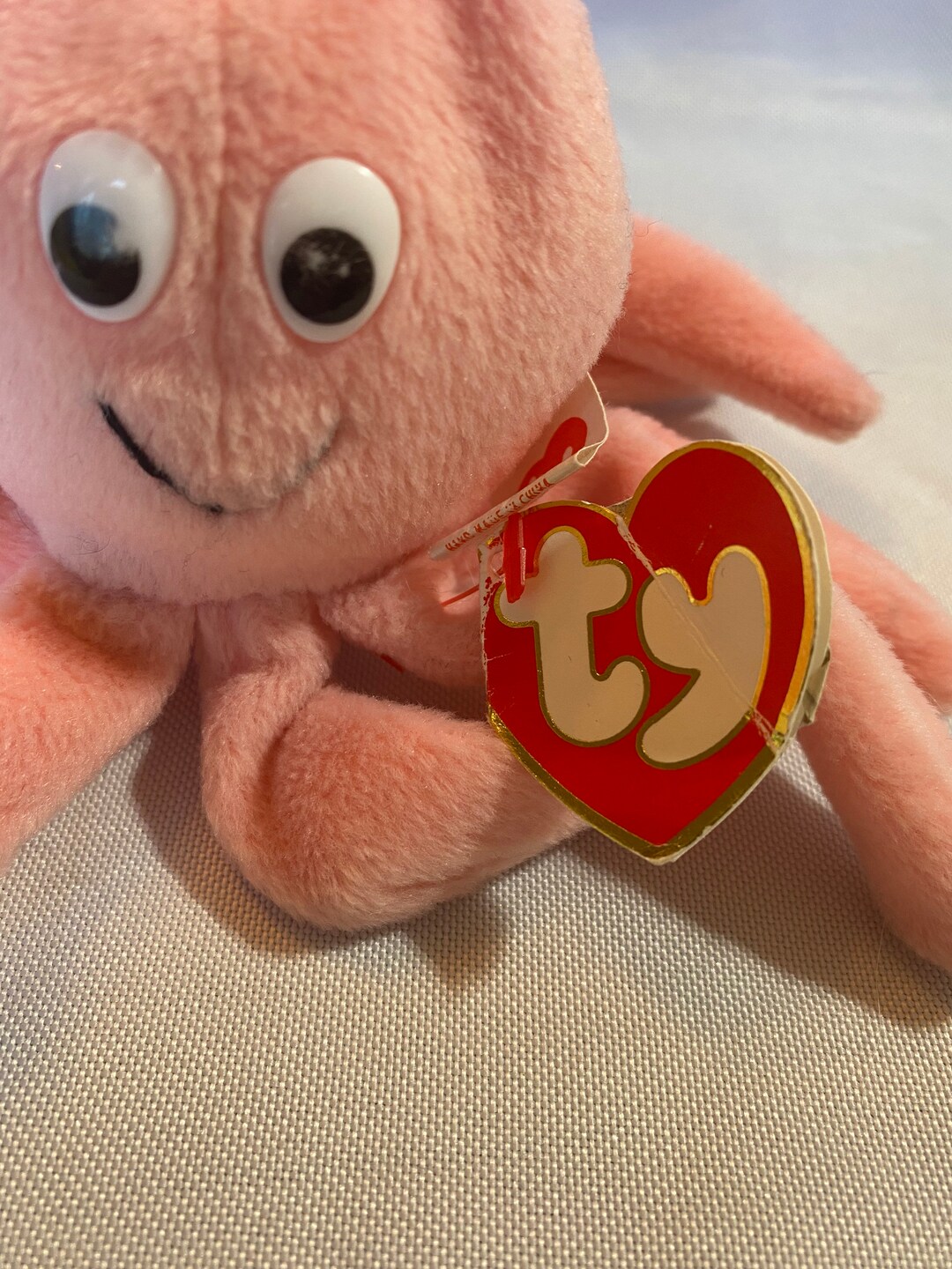 Inky the Octopus Beanie Baby 3rd Generation Hang Tag/2nd Generation ...