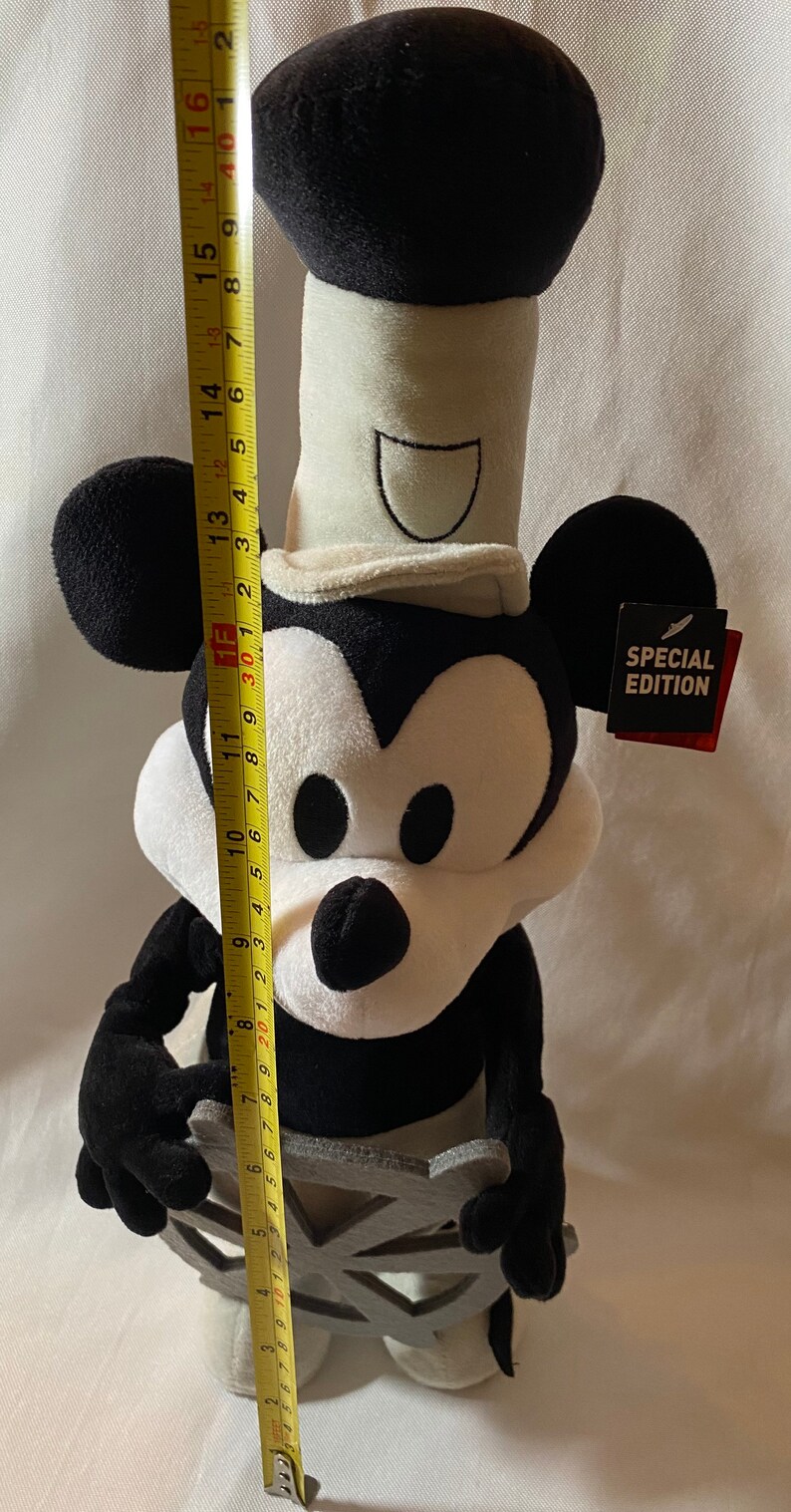 Steamboat Willie Mickey Mouse Dancing Plush so Super Cool - Etsy