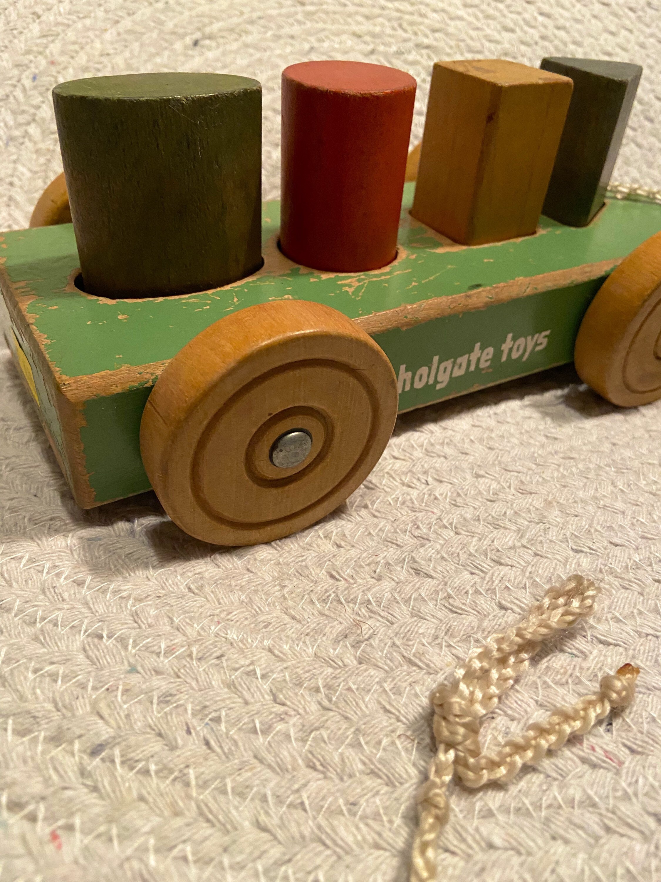 Vintage! Holgate Toys Pull Toy!! - Etsy