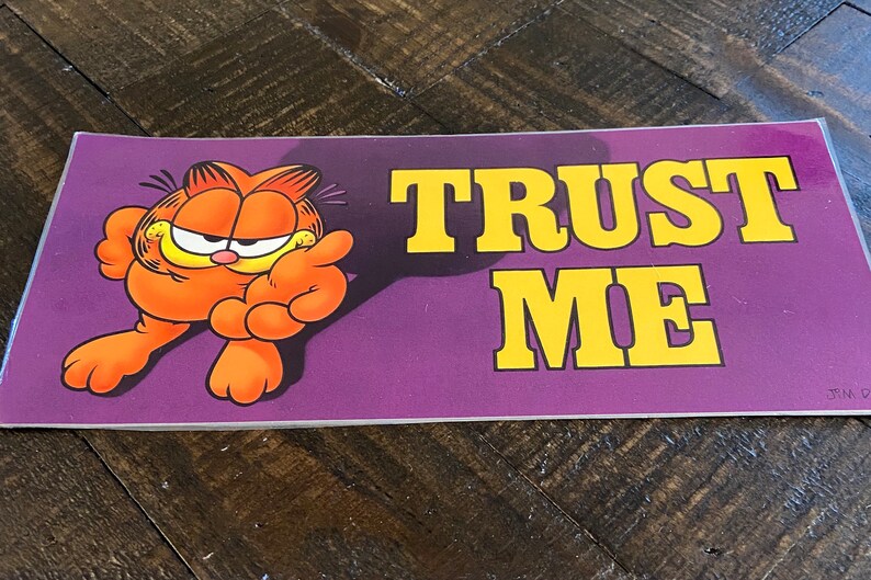 Oh so Vintage! 1978 Garfield Postcard Magnet! Nice Collectible! - Etsy