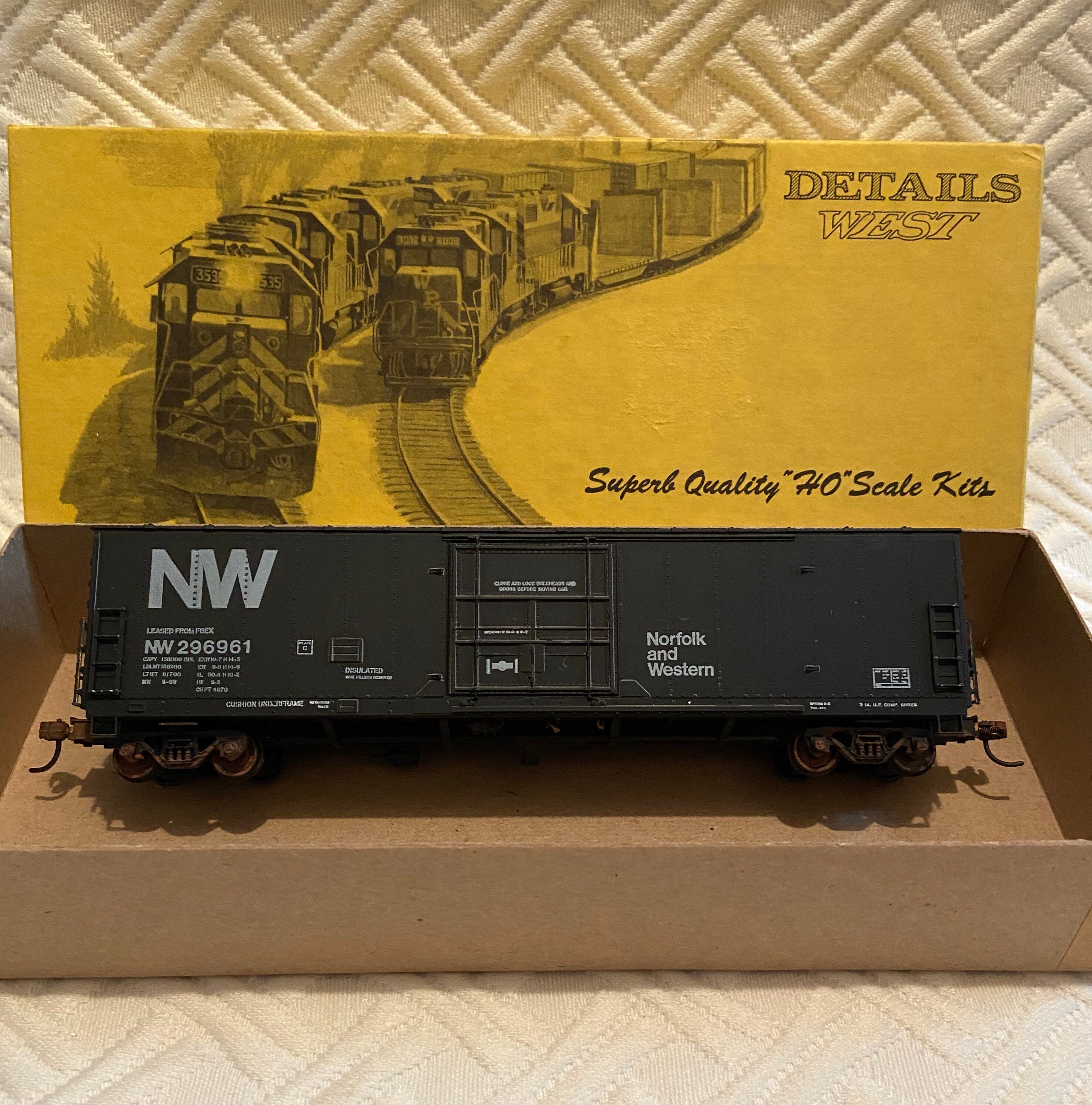 Vintage Train Box Cars Set Norfolk and Western Box - Etsy